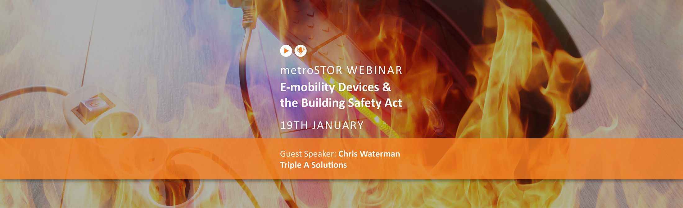 Free Webinar | E-mobility Device Safety | metroSTOR