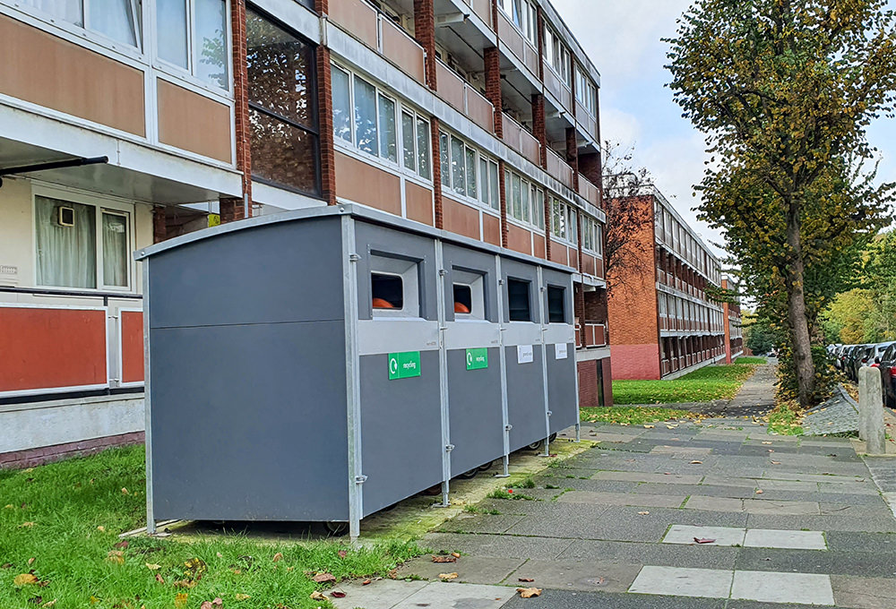 Recycling Bin Stores for Harbridge Avenue | metroSTOR