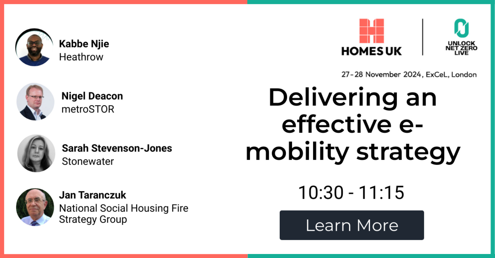 metroSTOR are at HOMES UK 2024