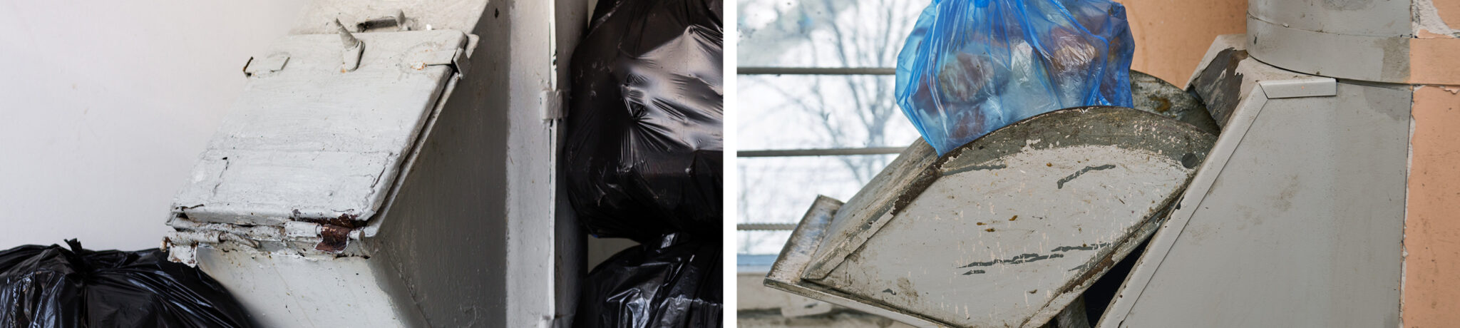 How are high-rise refuse chutes fuelling a recycling crisis?