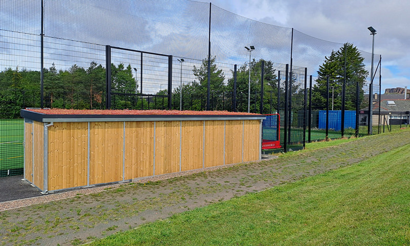 Peffermill Playing Fields, University of Edinburgh - metroSTOR